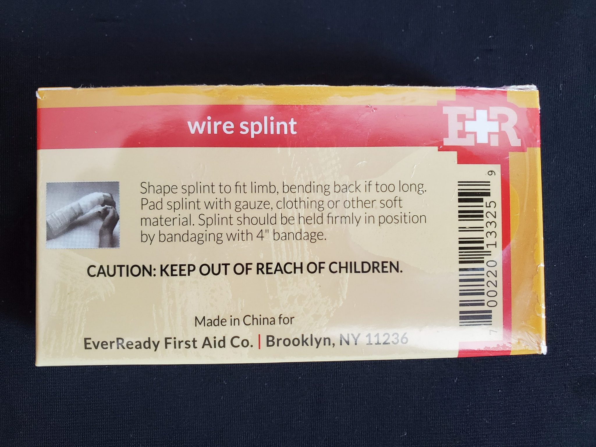 Rolled Wire Splint – CPR – 1st Aid